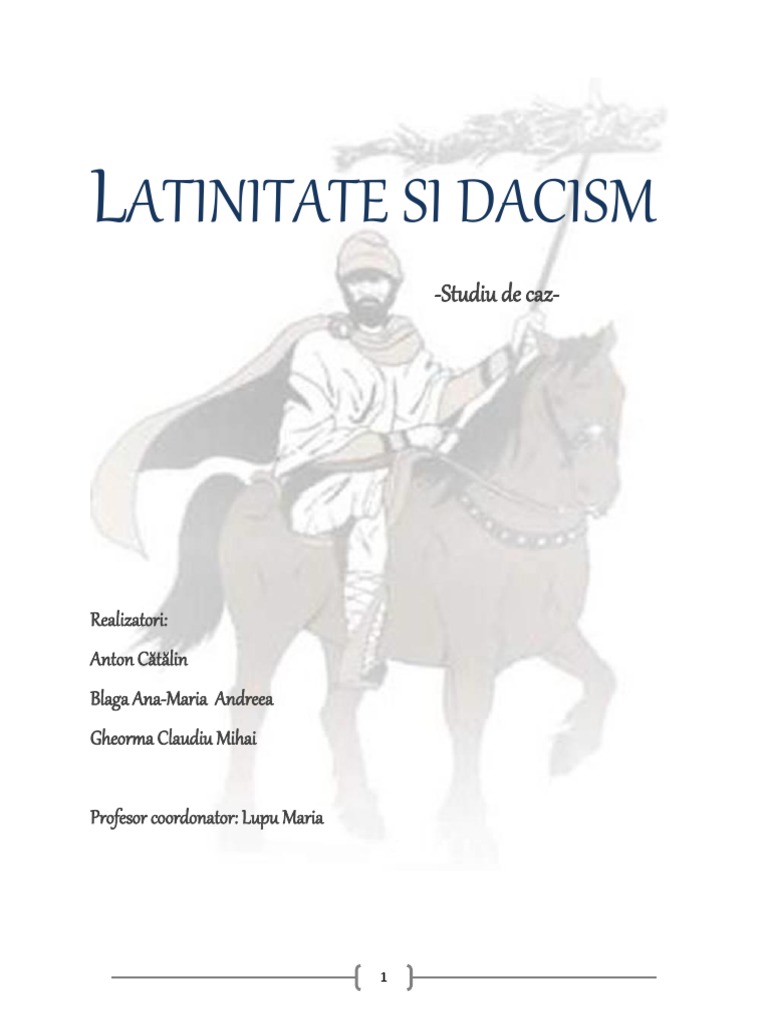 Latinitate Si Dacism | PDF