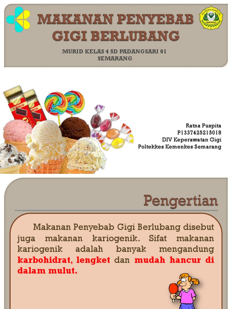 Makanan Kariogenik | PDF