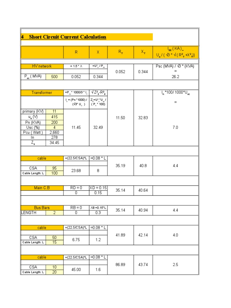 Cable Voltage Drop Calculation | PDF | Electric Power | Electrical ...