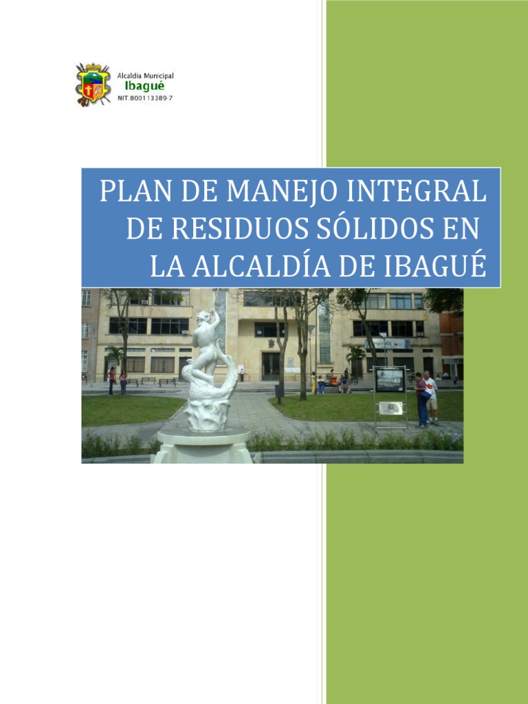 Plan de Manejo Integral de Residuos Sólidos | PDF | Residuos | Gestión de residuos