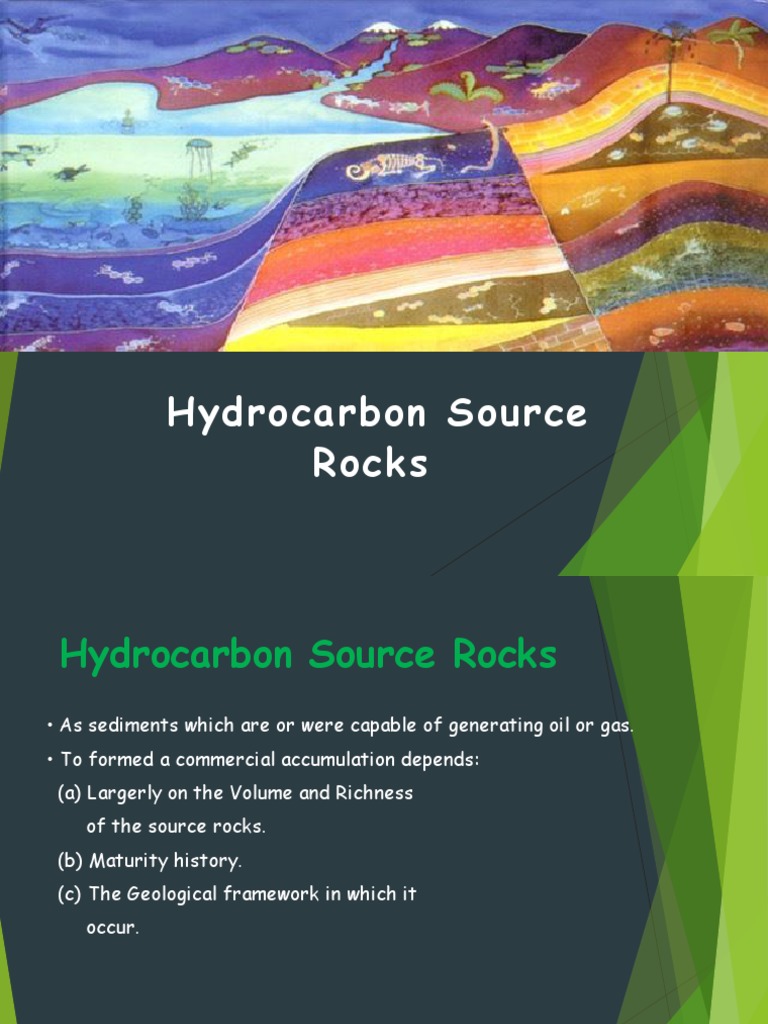 02b Hydrocarbon Source Rocks | PDF | Sedimentary Rock | Rock (Geology)