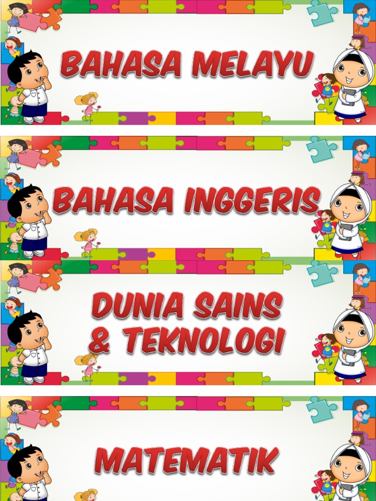 Label Subjek 2018 | PDF