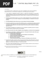 KCC Kuwait Offer Letter | PDF | Employment | Insurance