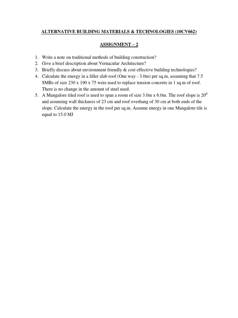 ABMT U1 Assignment-2 | PDF