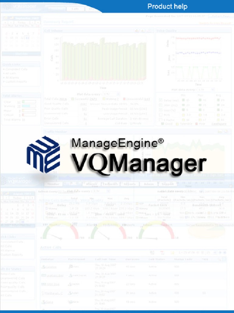 Vqmanager | PDF | Session Initiation Protocol | Voice Over Ip