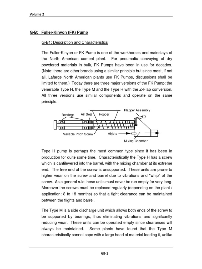 Fuller-Kinyon (FK) Pump | PDF | Pump | Valve