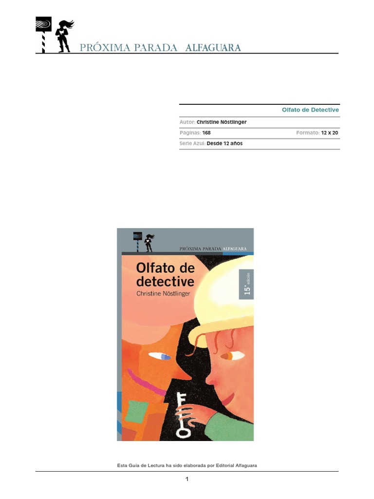 Olfato de Detective | PDF | Lectura (proceso) | Libros