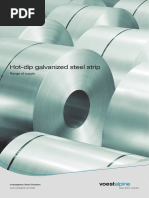 En 10143 | PDF | Engineering Tolerance | Structural Steel