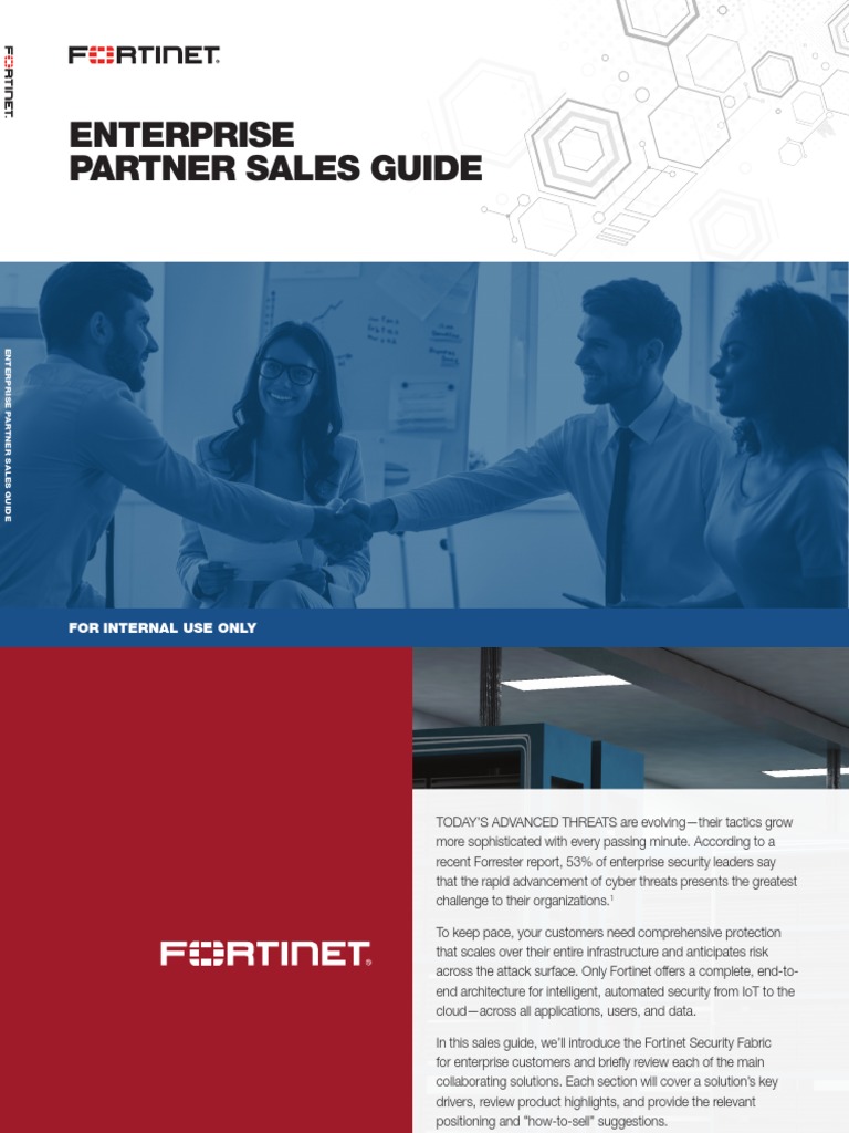 Fortinet Enterprise Partner Sales Guide | PDF | Computer Security ...