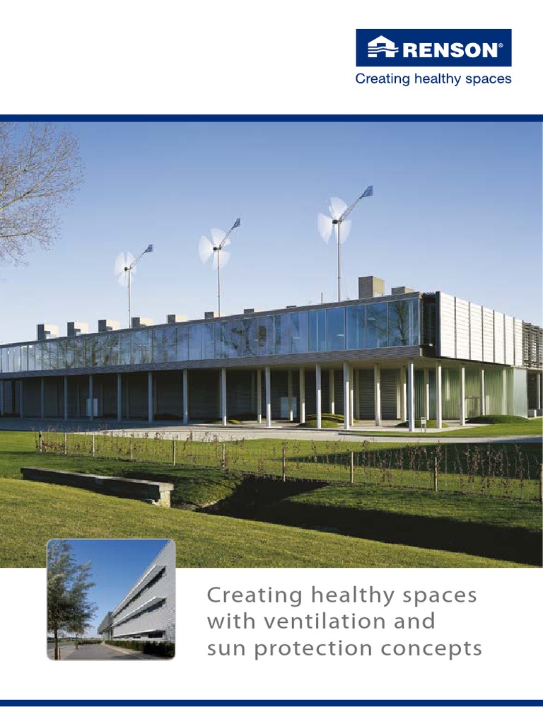 Renson Brochure | PDF | Ventilation (Architecture) | Window