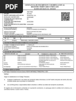 Constancia Rtu | PDF | Impuestos | Economias