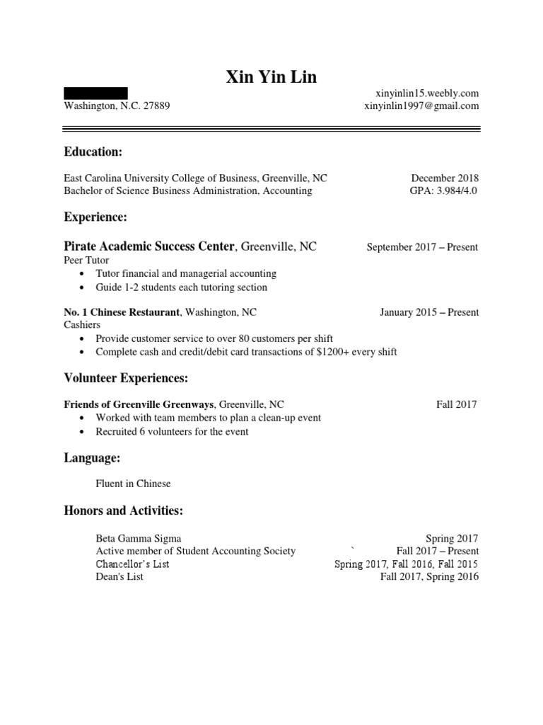 Accounting Grad's Career Profile | PDF | Career & Growth