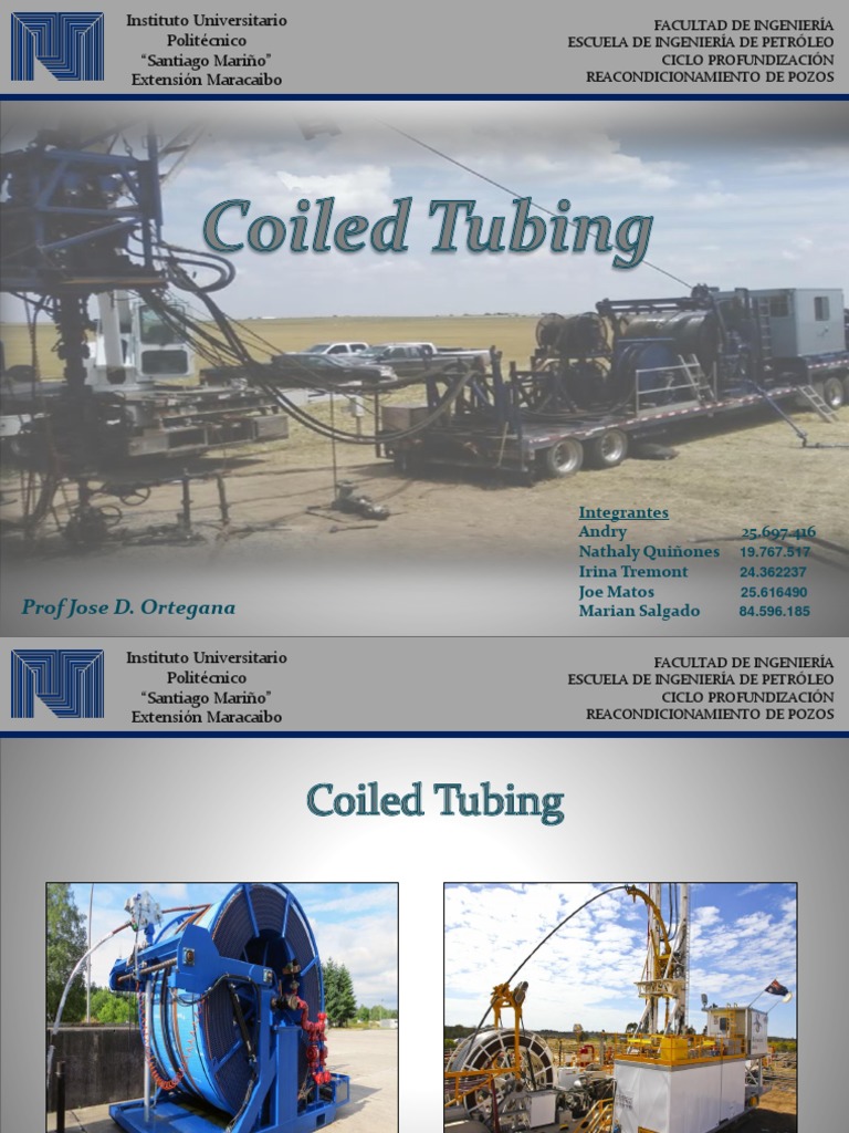 Coiled Tubing | PDF | Bomba | Tubería (transporte de fluidos)