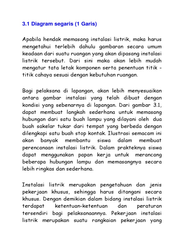 Diagram Segaris | PDF