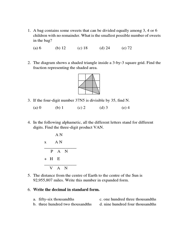 Math Simoc | PDF