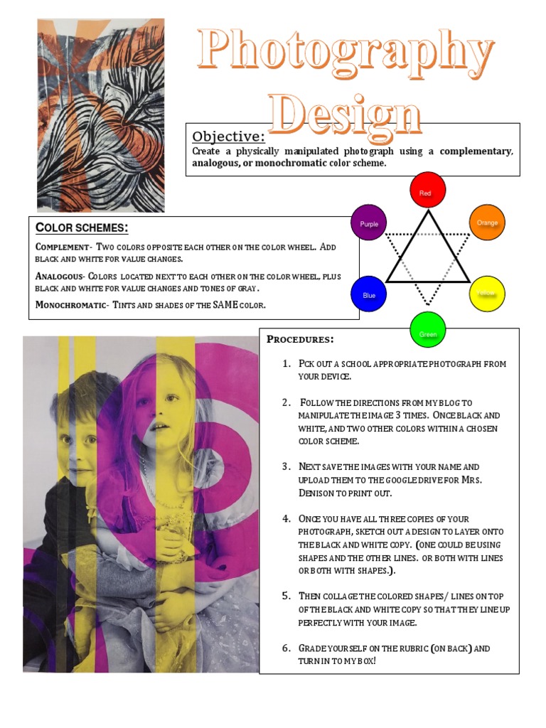 Photography Design Color Schemes Guide | PDF | Color | Media Technology