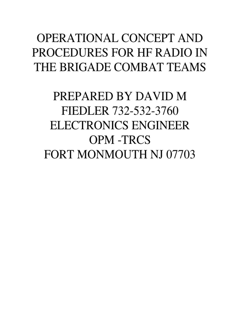 Harris - AN-PRC150 HF-VHF Combat Radio - Instruction Manual | PDF ...