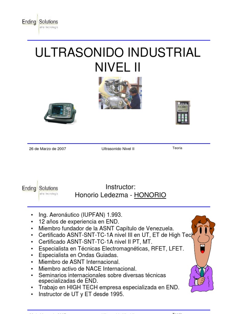 Ultrasonido Nivel II Modificada-Ok PDF | PDF | Sonido | Ultrasonido