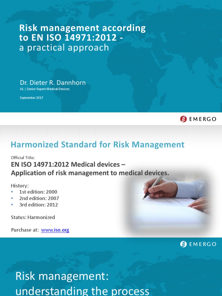 Risk management according to ISO 14971 | PDF | Risk Management ...