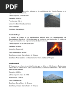 Principales Volcanes de America Central o Centro America | PDF | Volcán ...
