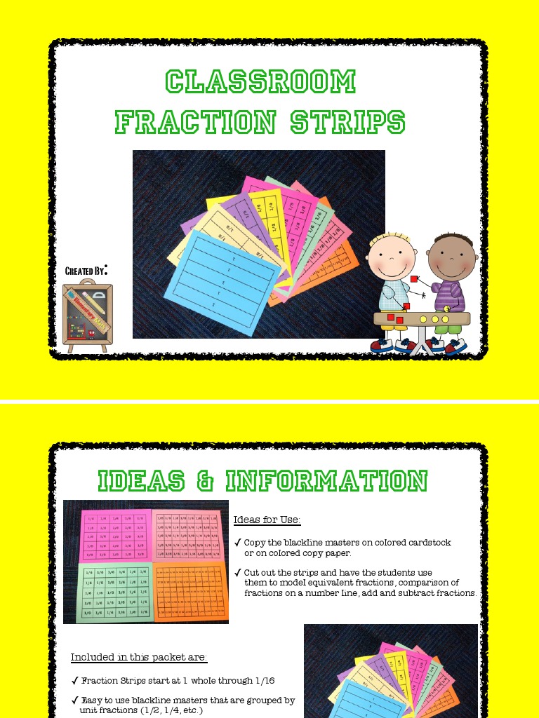 Classroom Fractions Trip Sets | Download Free PDF | Teaching Mathematics