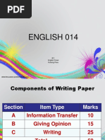 English Form 2 Mid Sem 2 Exam | PDF