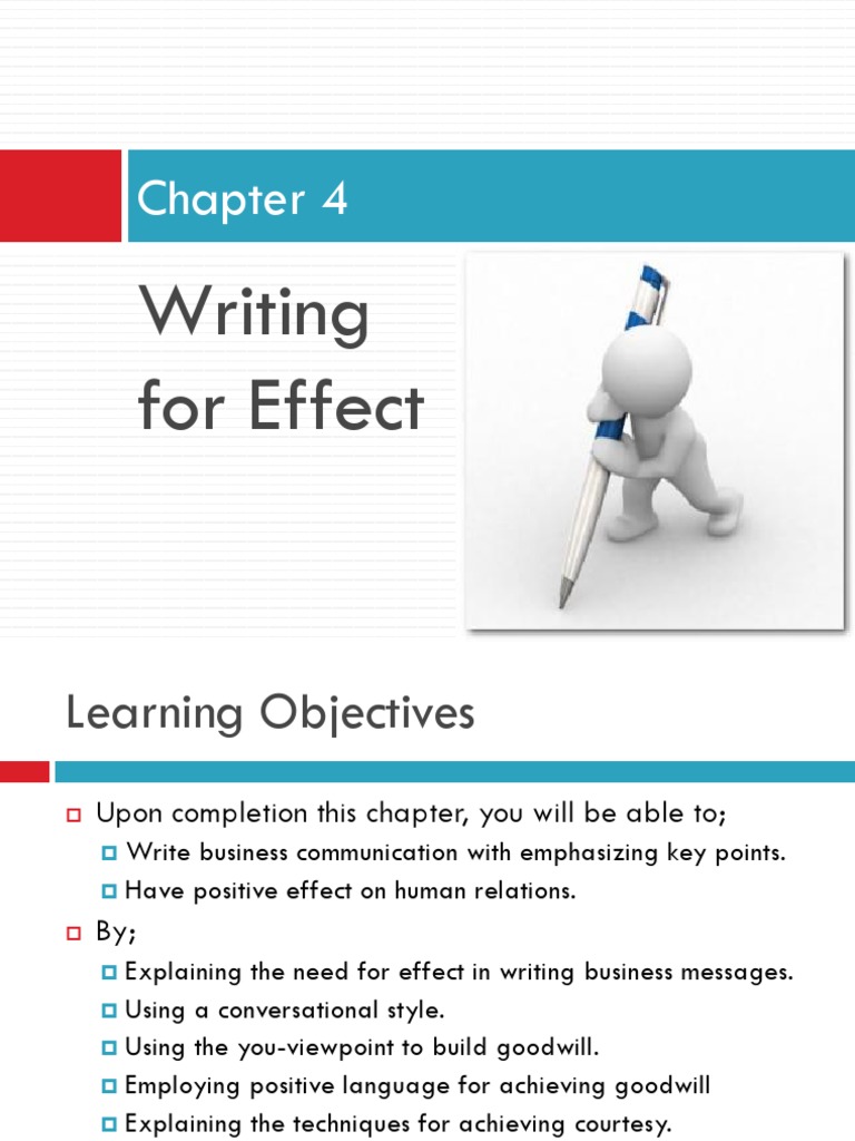 Writing For Effect | PDF | Social Capital