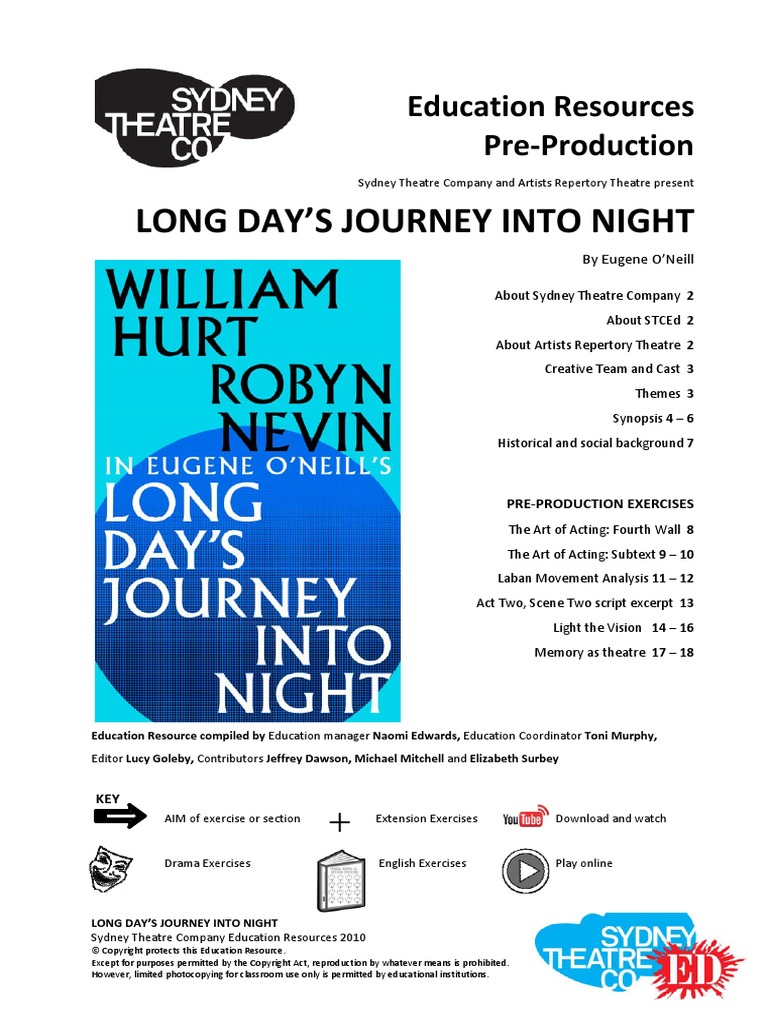 Final Long Days Journey Into Night PDF | PDF | Theatre | Entertainment ...