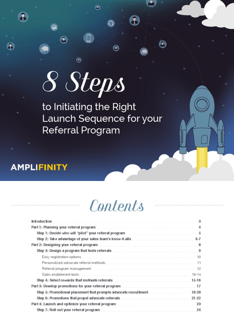 8 Steps To Initiating The Right Launch Sequence For Your Referral ...