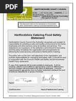 Food Disclaimer Form | PDF