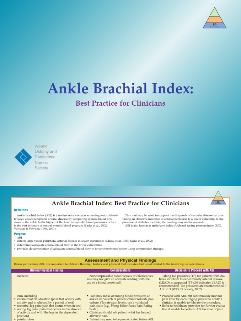 Ankle-Brachial-Index.pdf | Blood Pressure | Pulse