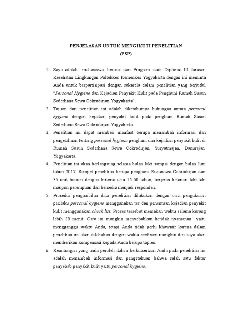 Lampiran 1 (PSP) | PDF