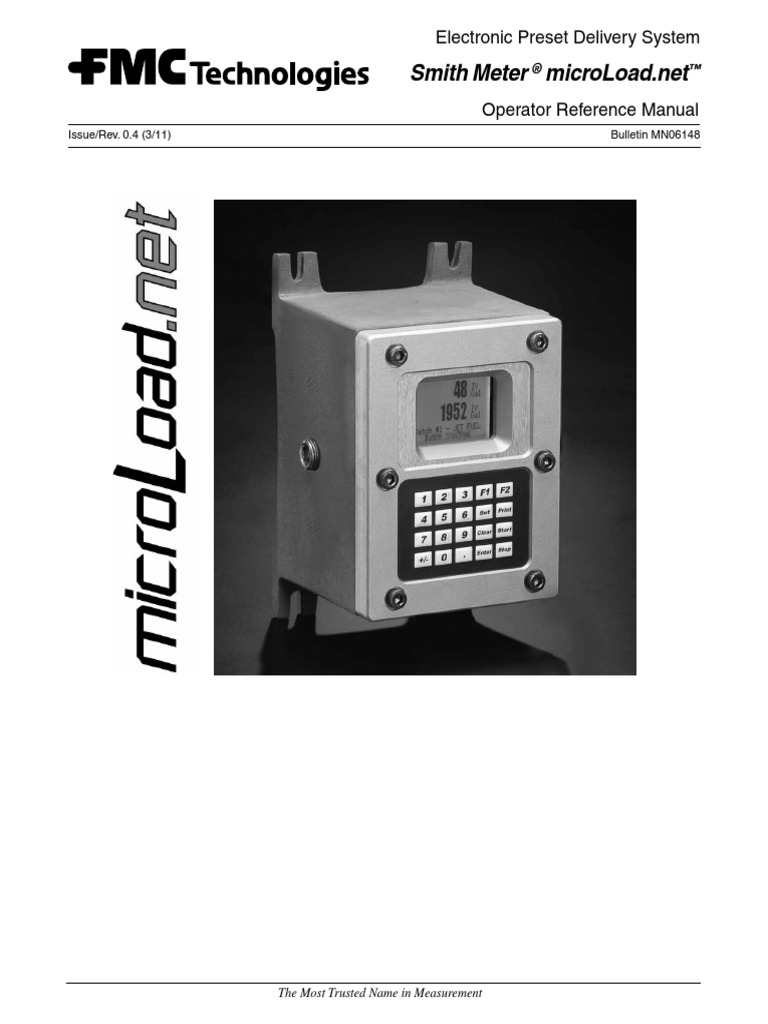 Smith Meter microLoadnet Operator Reference Manual-a voir.pdf | Density ...