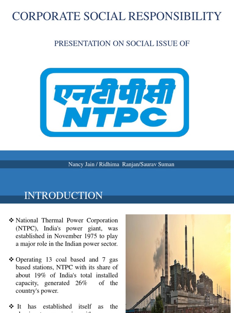 NTPC CSR Jury | PDF | Corporate Social Responsibility | Business