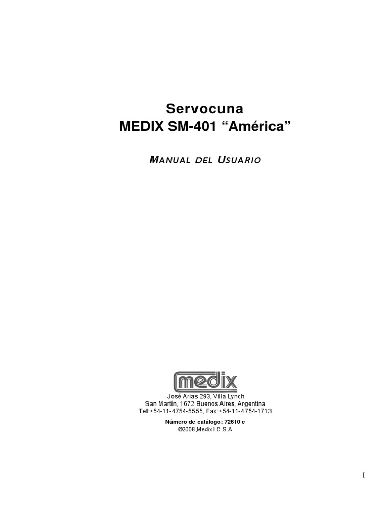 72610c Sm401 America Uso | PDF | Temperatura | Sensor