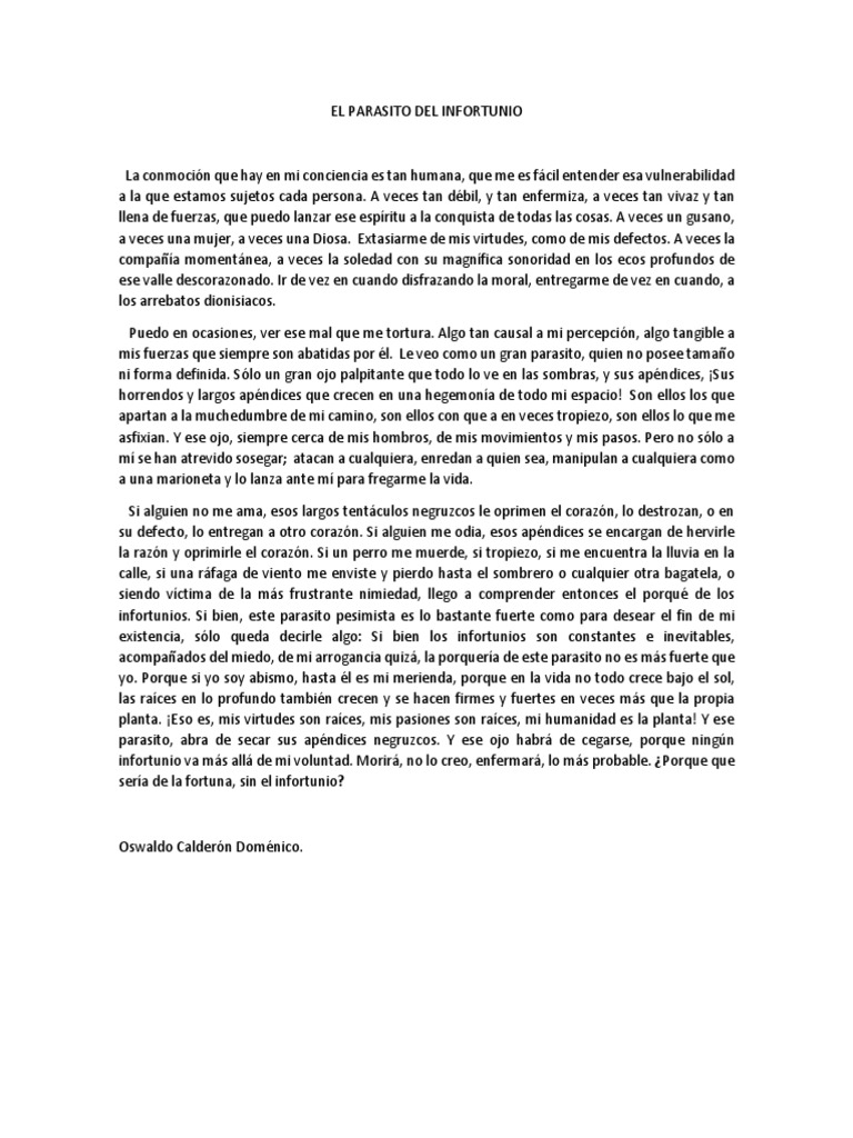 El Parasito | PDF