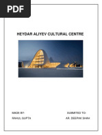 Heydar Aliyev Cultural Centre: Structure | PDF | Truss | Framing ...