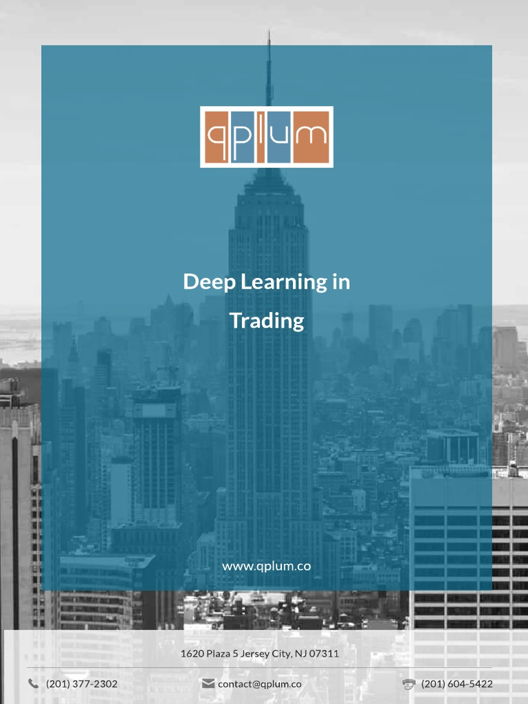 Deep Learning in Trading PDF | PDF | Artificial Neural Network | Deep ...