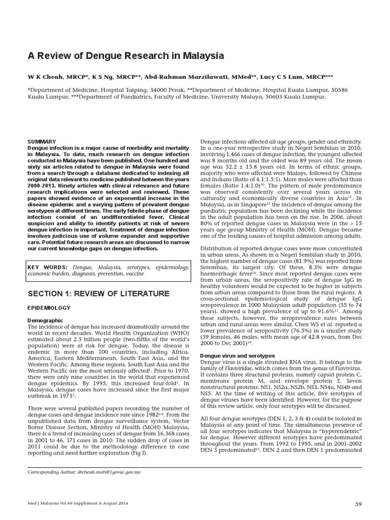 Dengue Research | PDF | Virus | Antiviral Drug