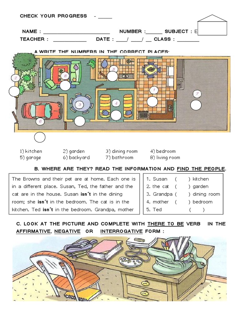 House Vocabulary | PDF | Rules | Grammar