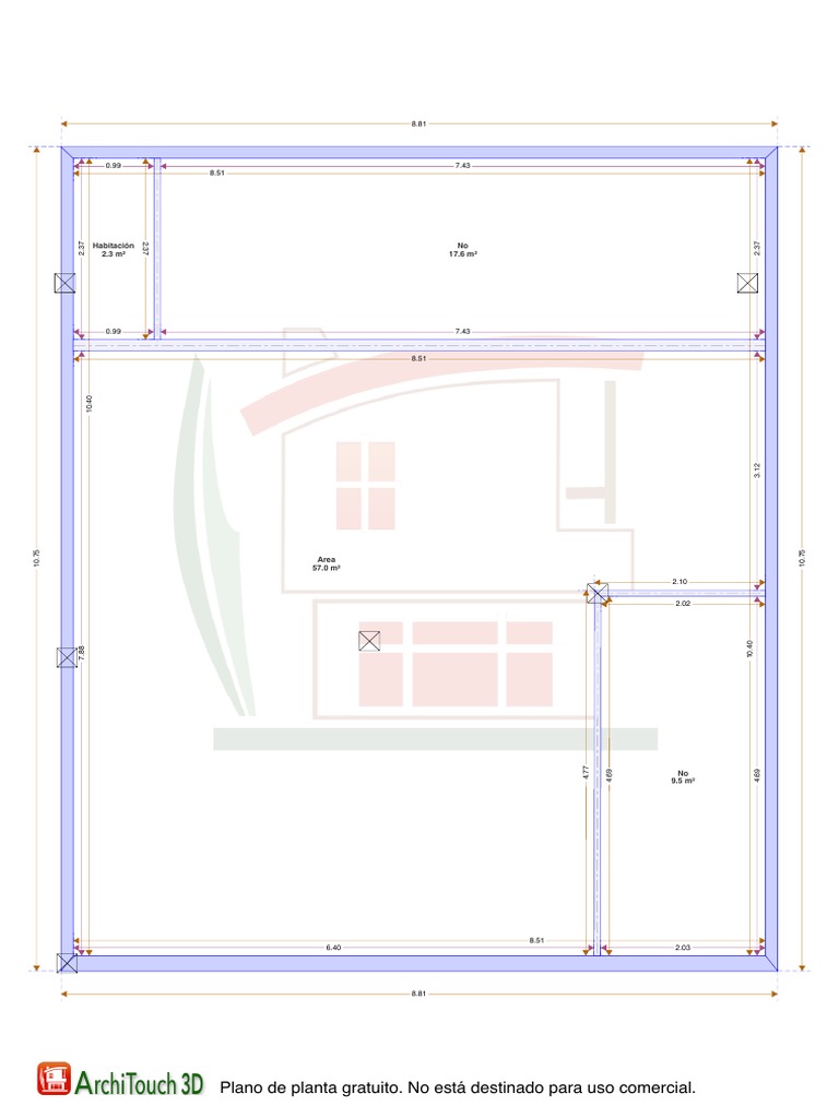 ArchiTouch 3D Free Floor Plan | PDF