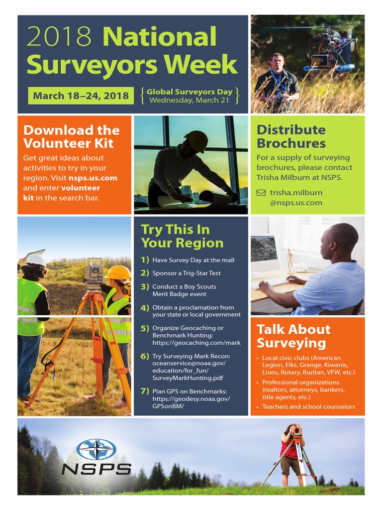 National Surveyors Week: Download The Volunteer Kit | PDF | Girl ...