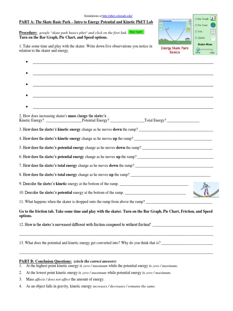 Energy Skate Park - Used | Download Free PDF | Kinetic Energy ...