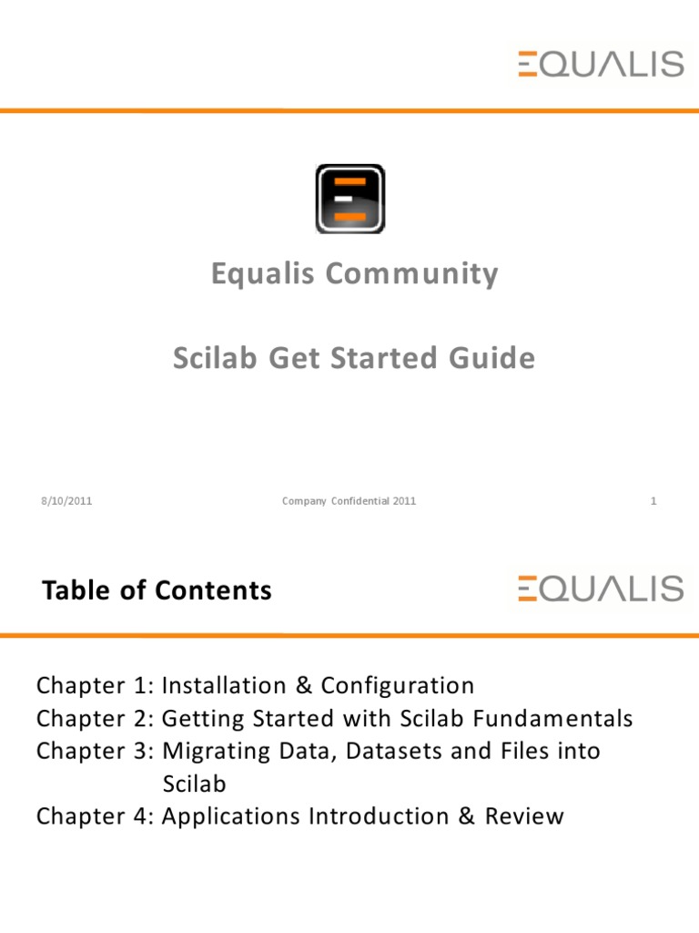 Getting Started SCILAB | PDF | Matlab | Microsoft Excel