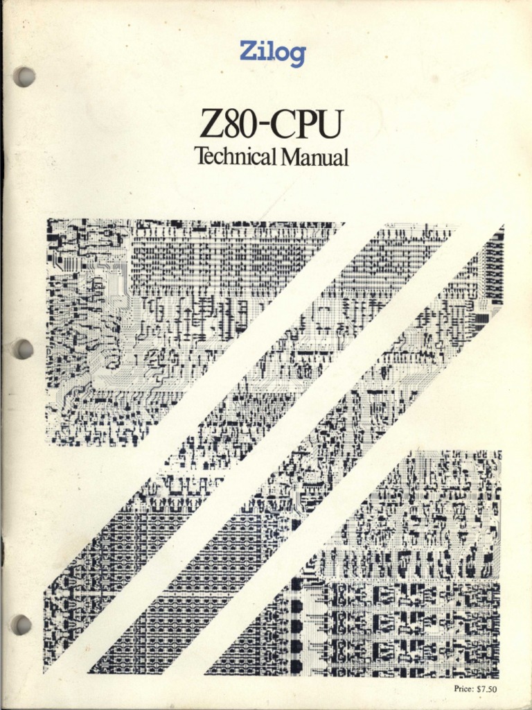 Zilog Z80-CPU Technical Manual | PDF