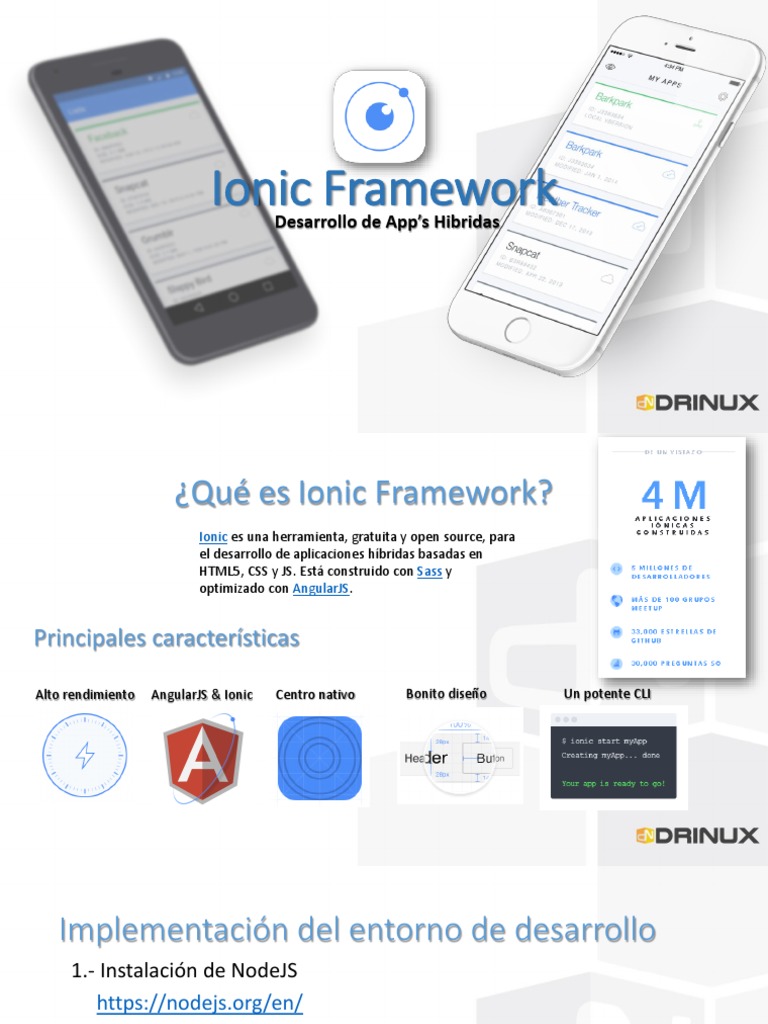 Curso de Desarrollo con Ionic 8 | PDF | Ingeniería Informática | Ingeniería de software