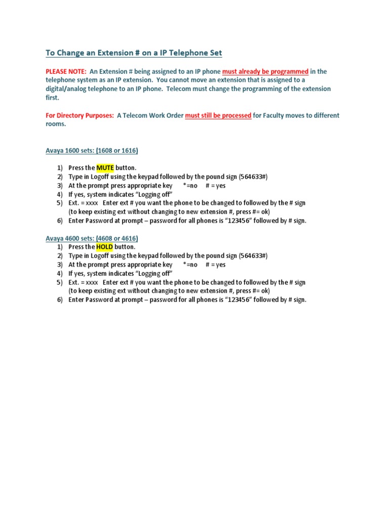 Ip Change Ext Instructions | PDF | Computers