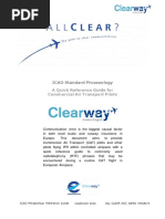 ATC Phraseology Examples | PDF | Air Traffic Control | Runway