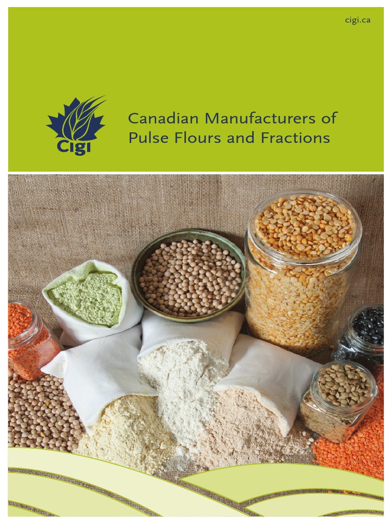 Canadian Manufacturers of Pulse Flours and Fractions Web1 | Chickpea | Bean