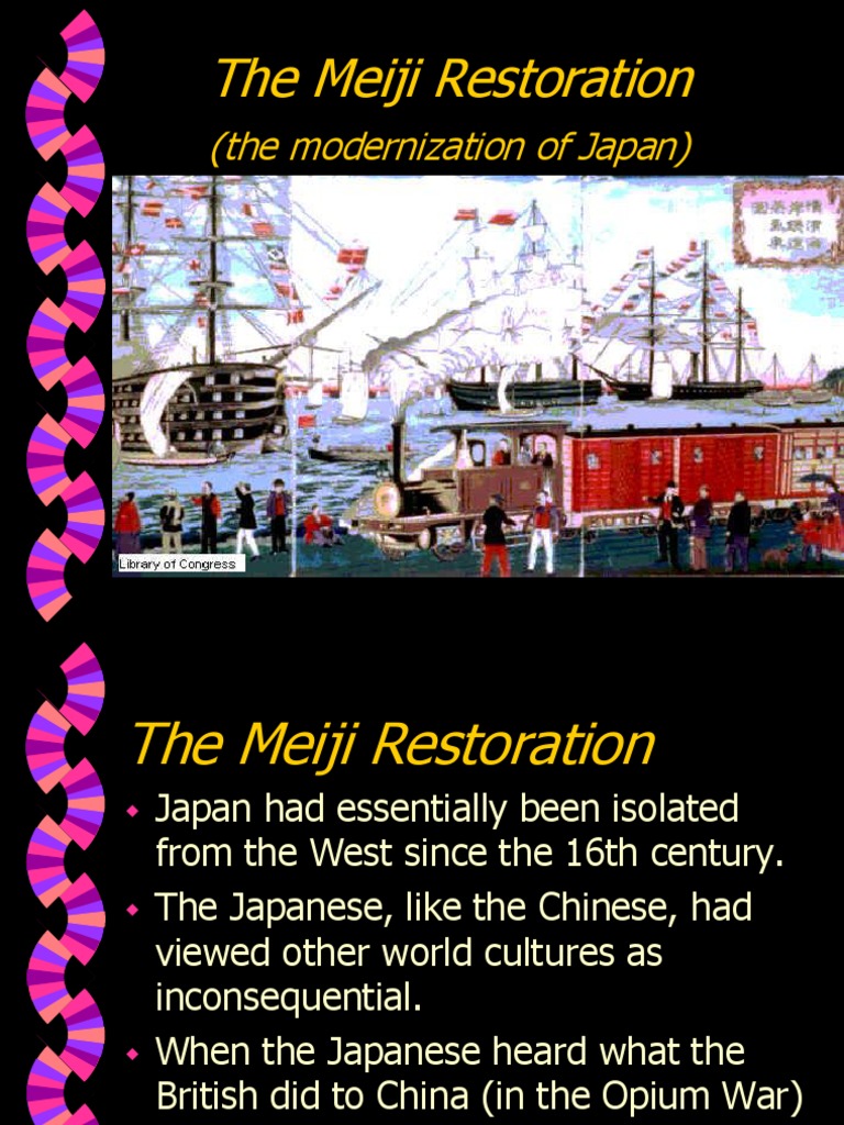 Meiji Restoration: Japan's Modernization | PDF | Russo Japanese War ...